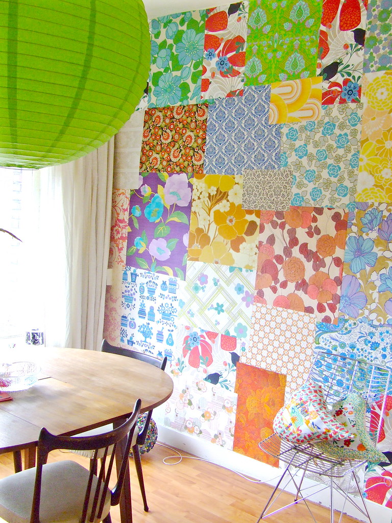 Fabric Patch Work On Wall - 768x1024 Wallpaper - teahub.io