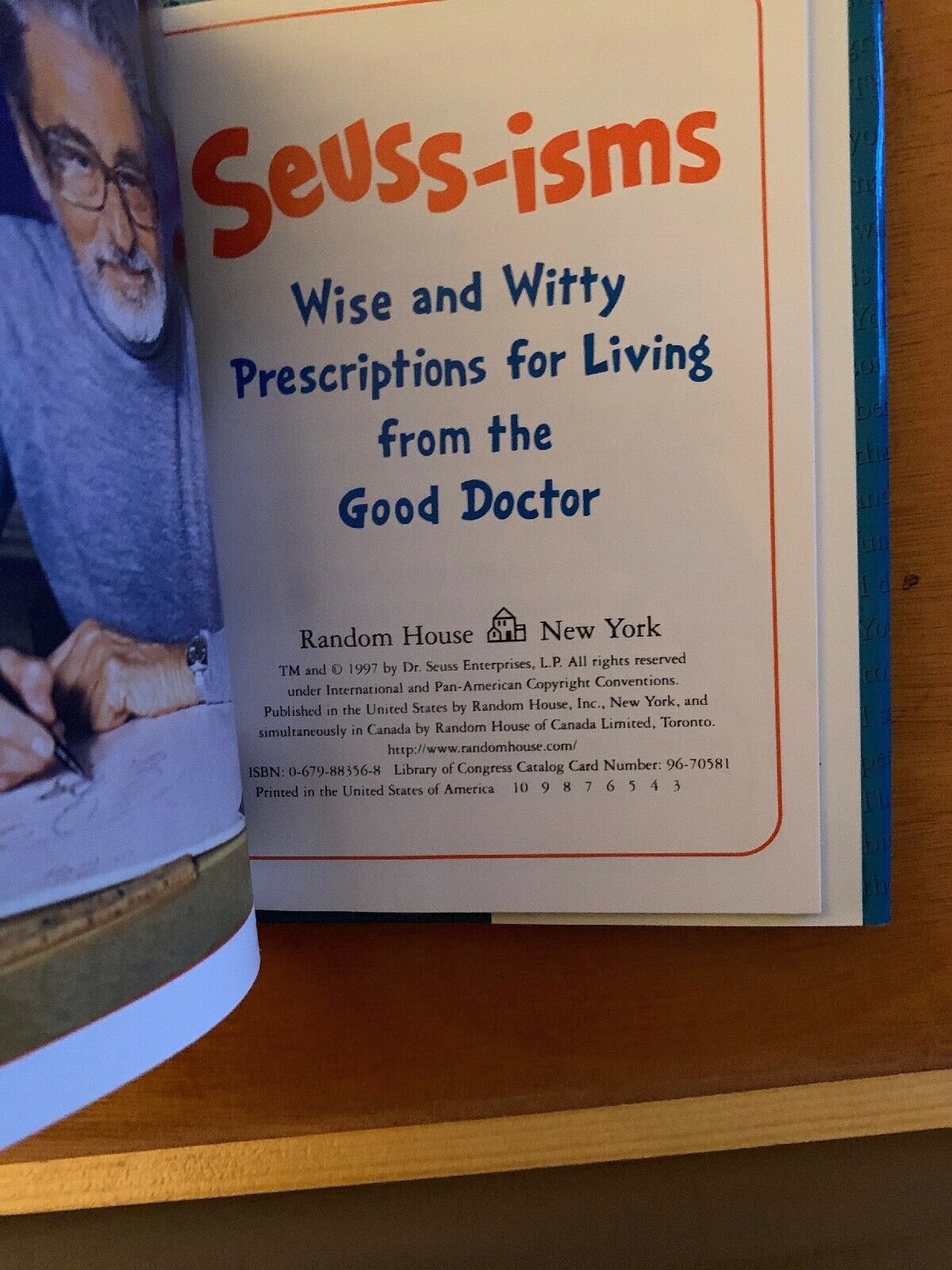 Life Favors Seuss Isms By Dr Seuss Enterprises Staff - Poster ...