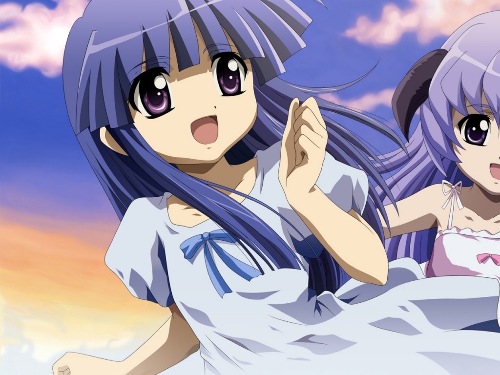 Ganbatte, The Power Of The Cheer - Cartoon - 1024x768 Wallpaper - teahub.io