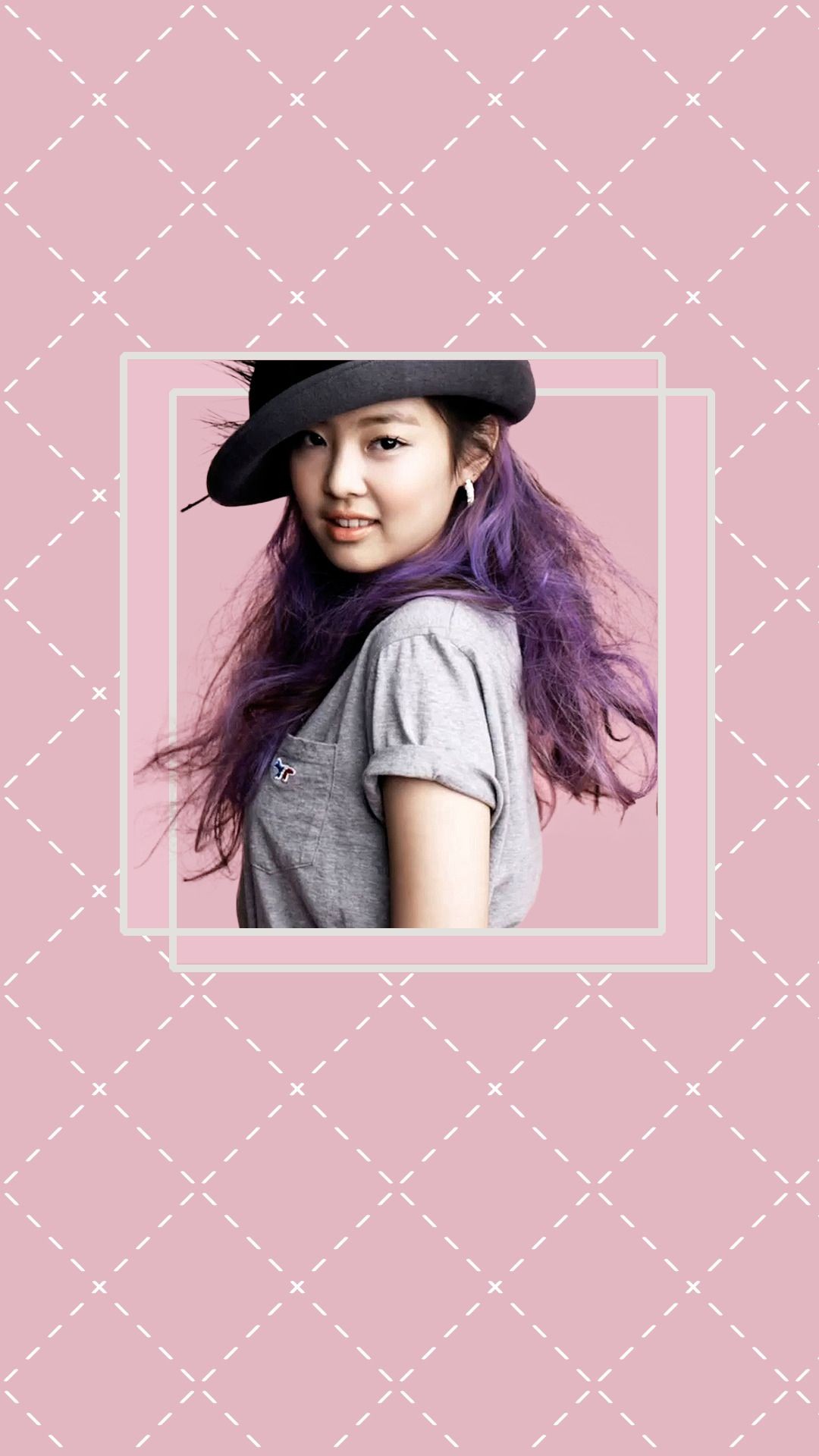 Jennie With Purple Hair - 1080x1920 Wallpaper - teahub.io