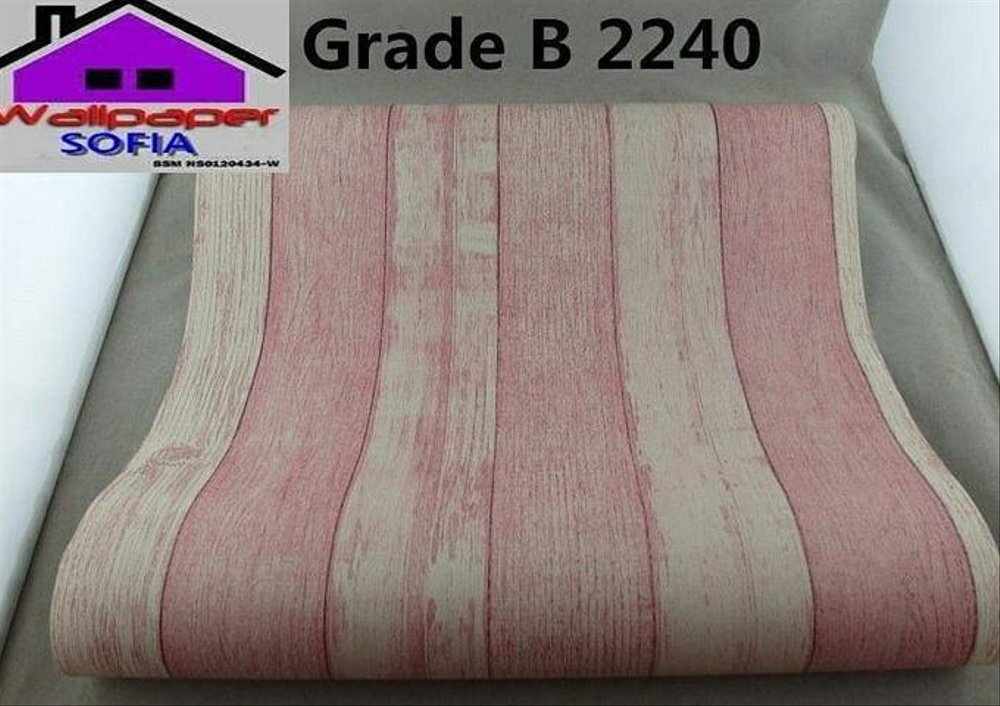 Download Sedia Wallpaper Sticker Dinding Kayu Vintage Merah - .406 ...