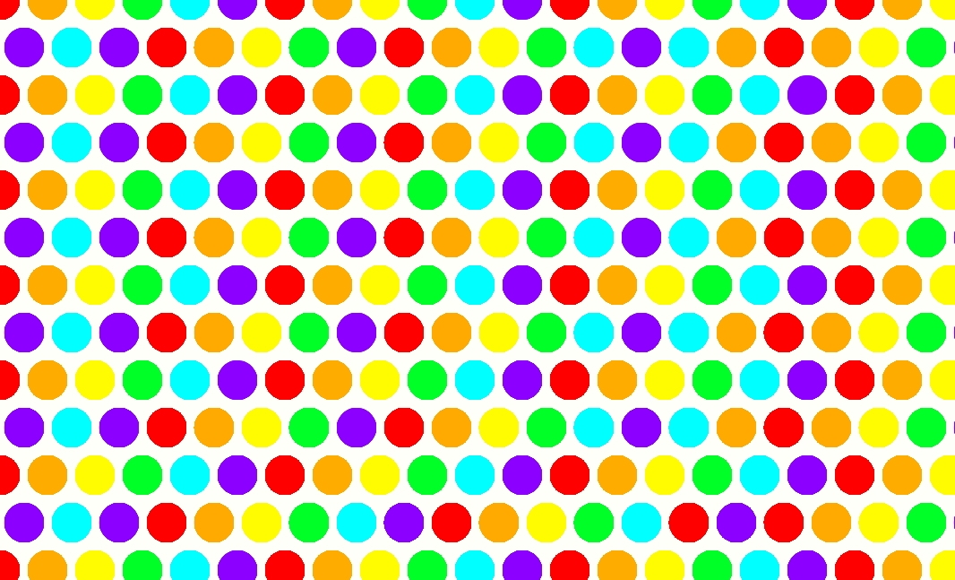 Rainbow Polka Dot Wallpaper - Rainbow Polka Dot Background Clipart ...