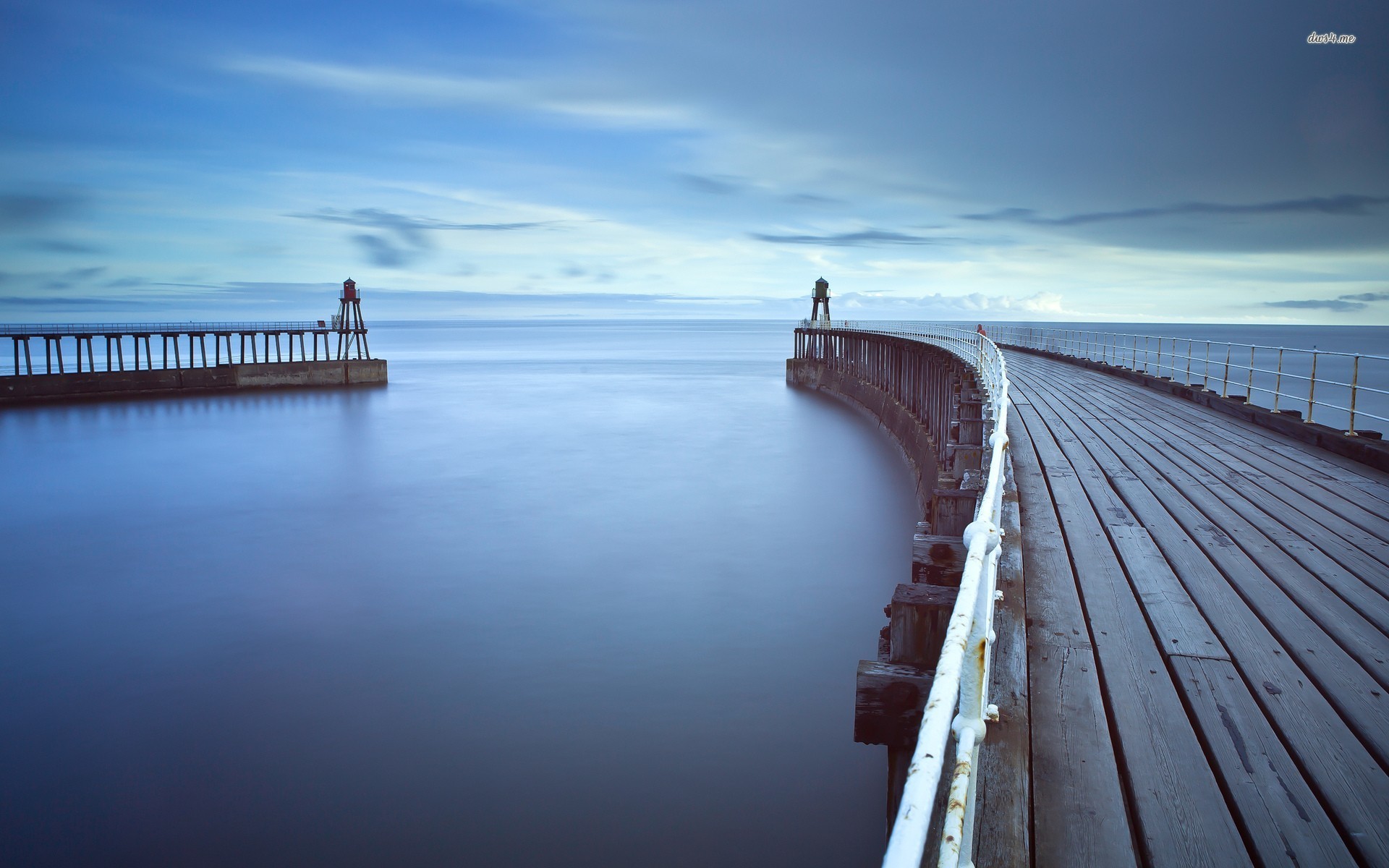 Good Morning Wishes Wallpaper - Sea Pier - 1920x1200 Wallpaper - teahub.io