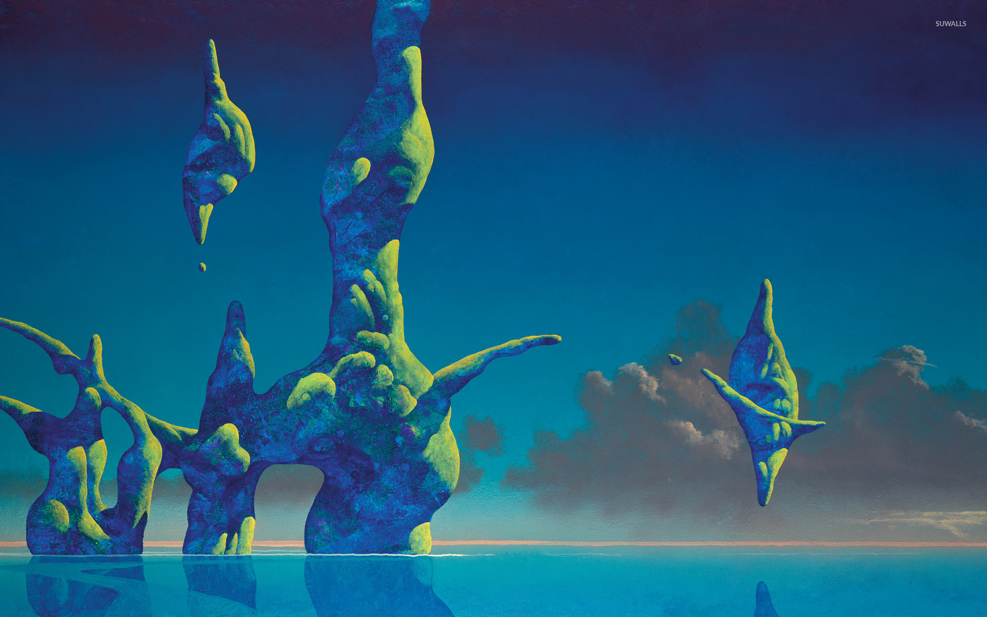 Roger Dean Wallpaper Backgrounds