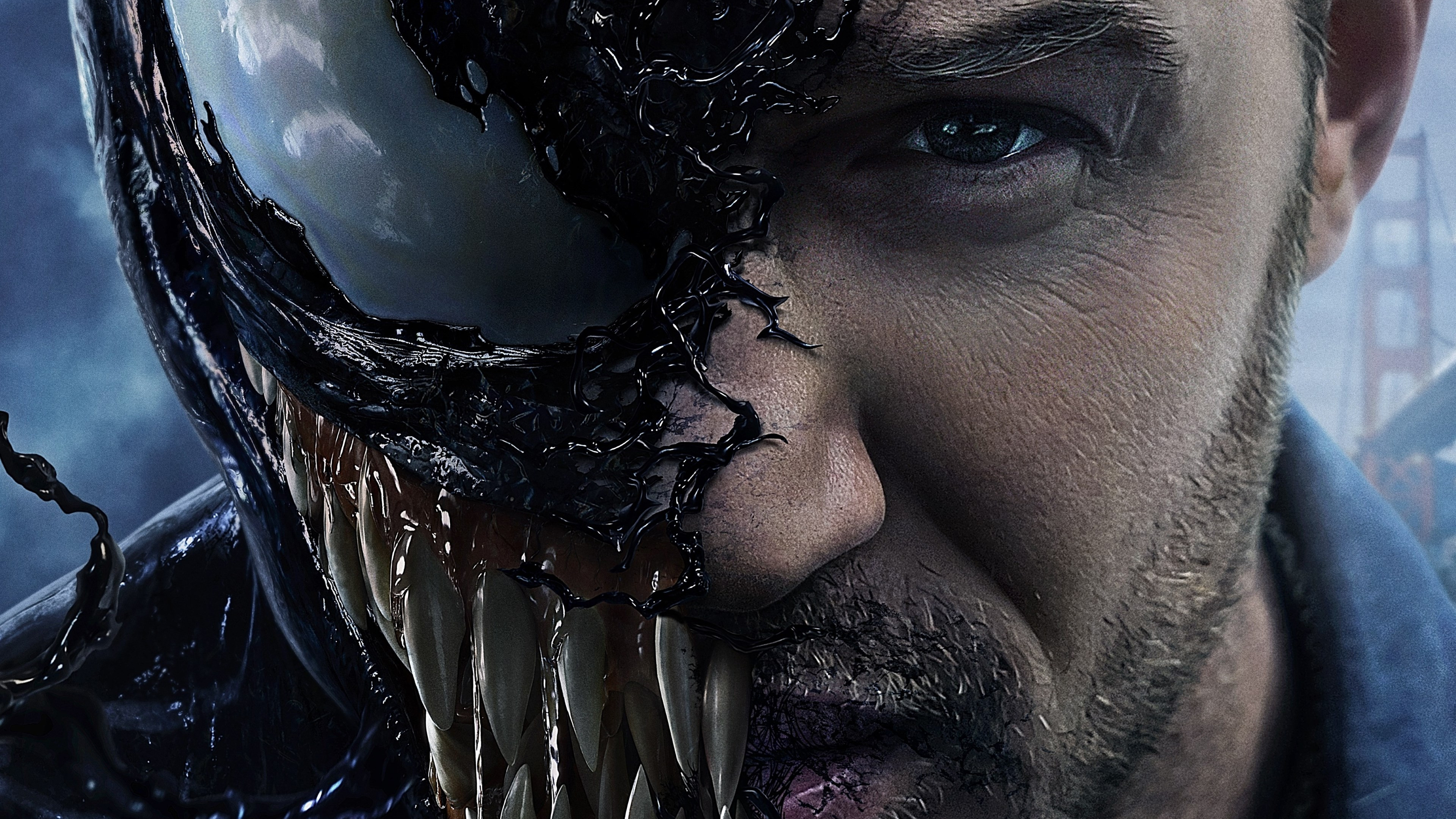 Tom Hardy In Venom Wallpaper - Venom Wallpaper Pc 4k - 3840x2160 ...