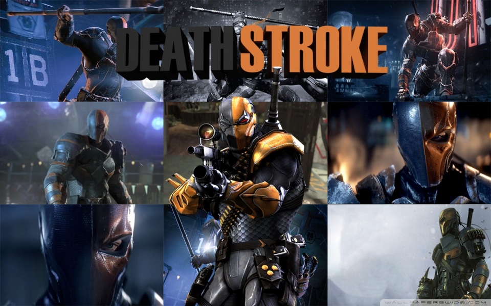 Deathstroke Name - 960x600 Wallpaper - teahub.io