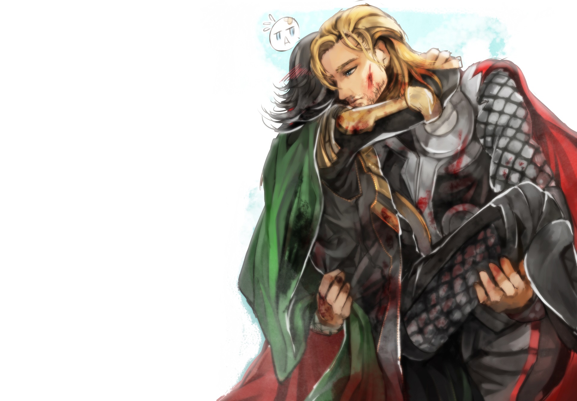 Loki X Thor Art - 1920x1336 Wallpaper - teahub.io