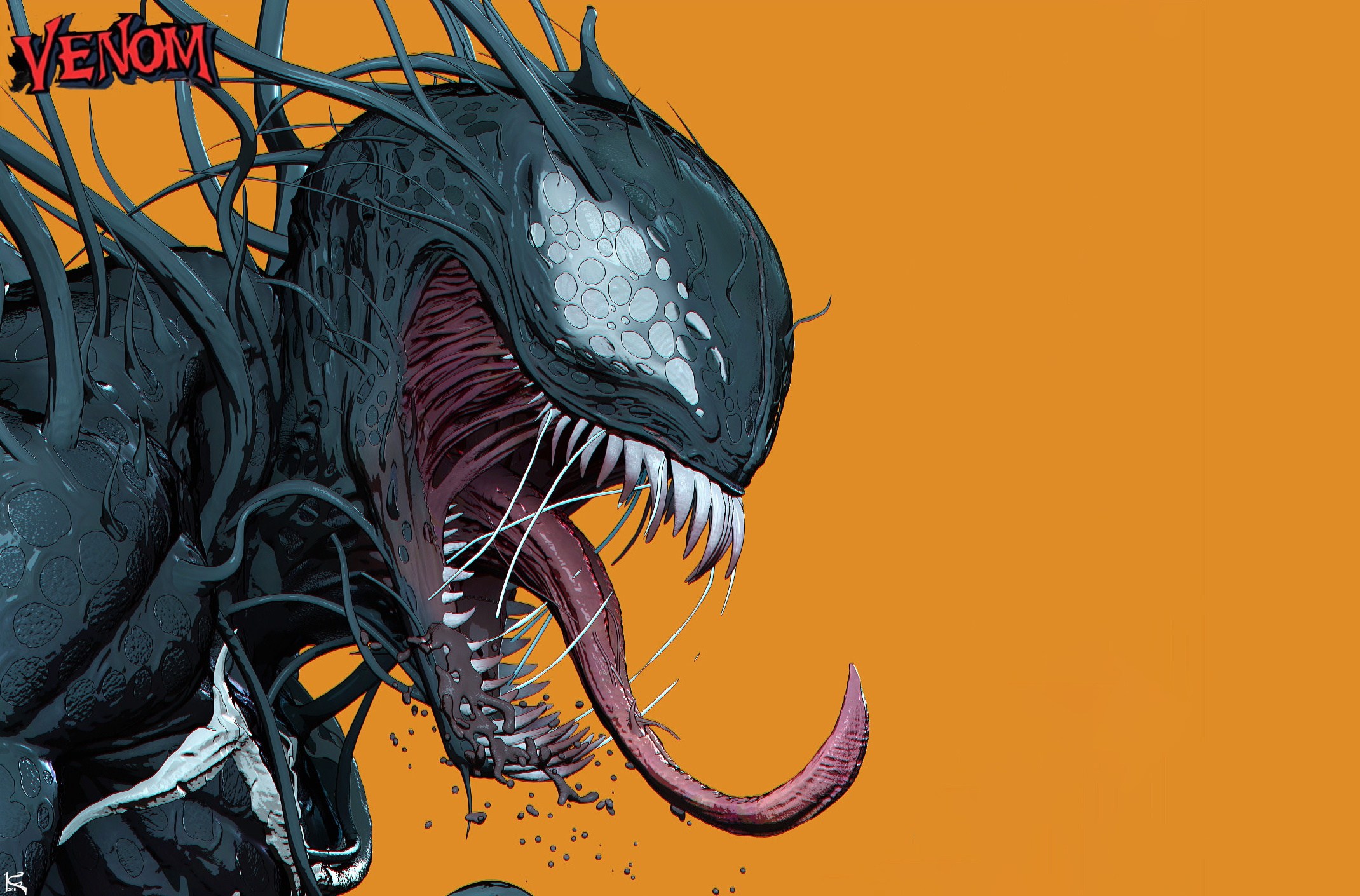 Venom Profile View - 2140x1410 Wallpaper - teahub.io