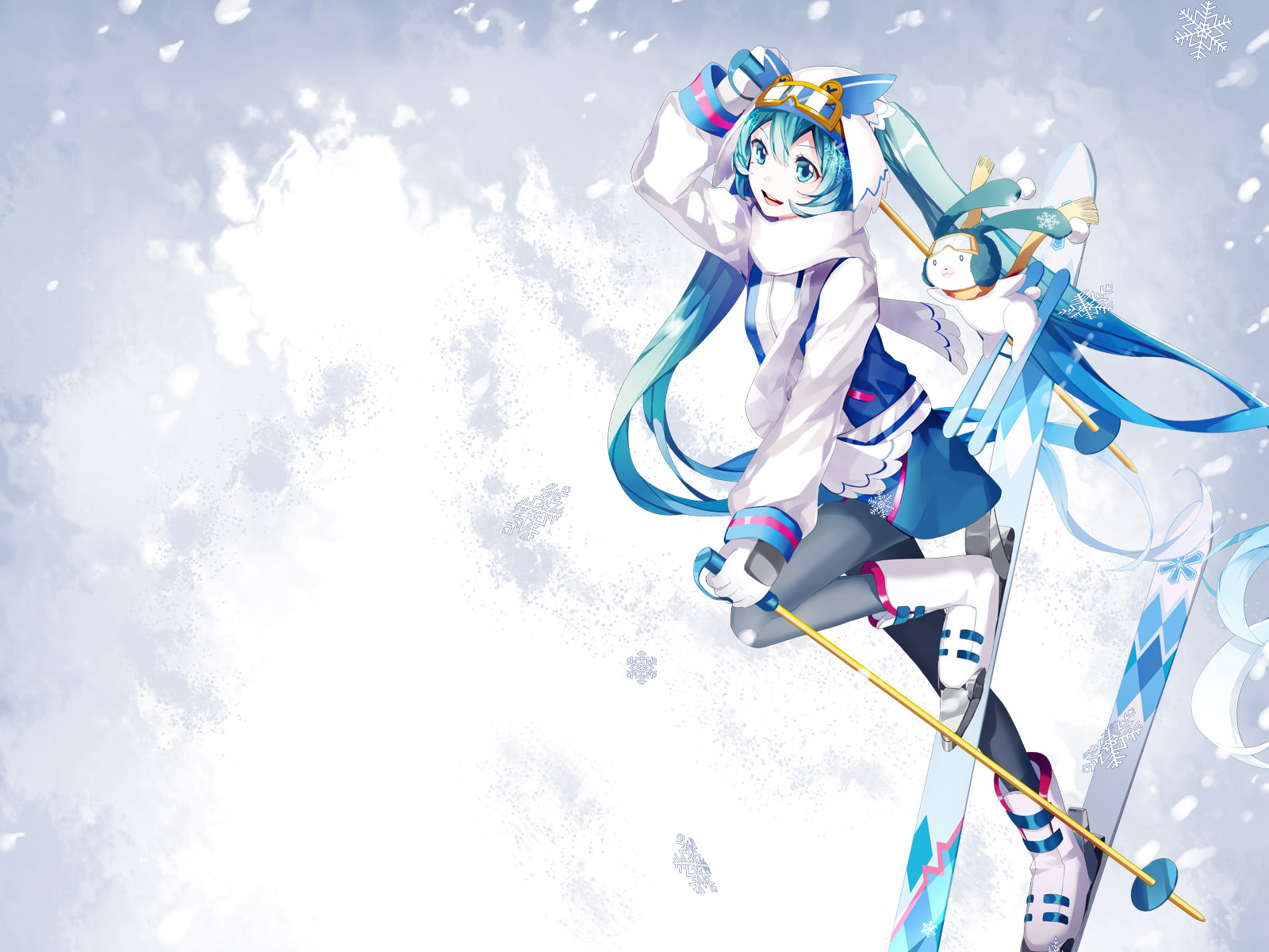 Hatsune Miku Snow 2016 - 1600x1200 Wallpaper - teahub.io
