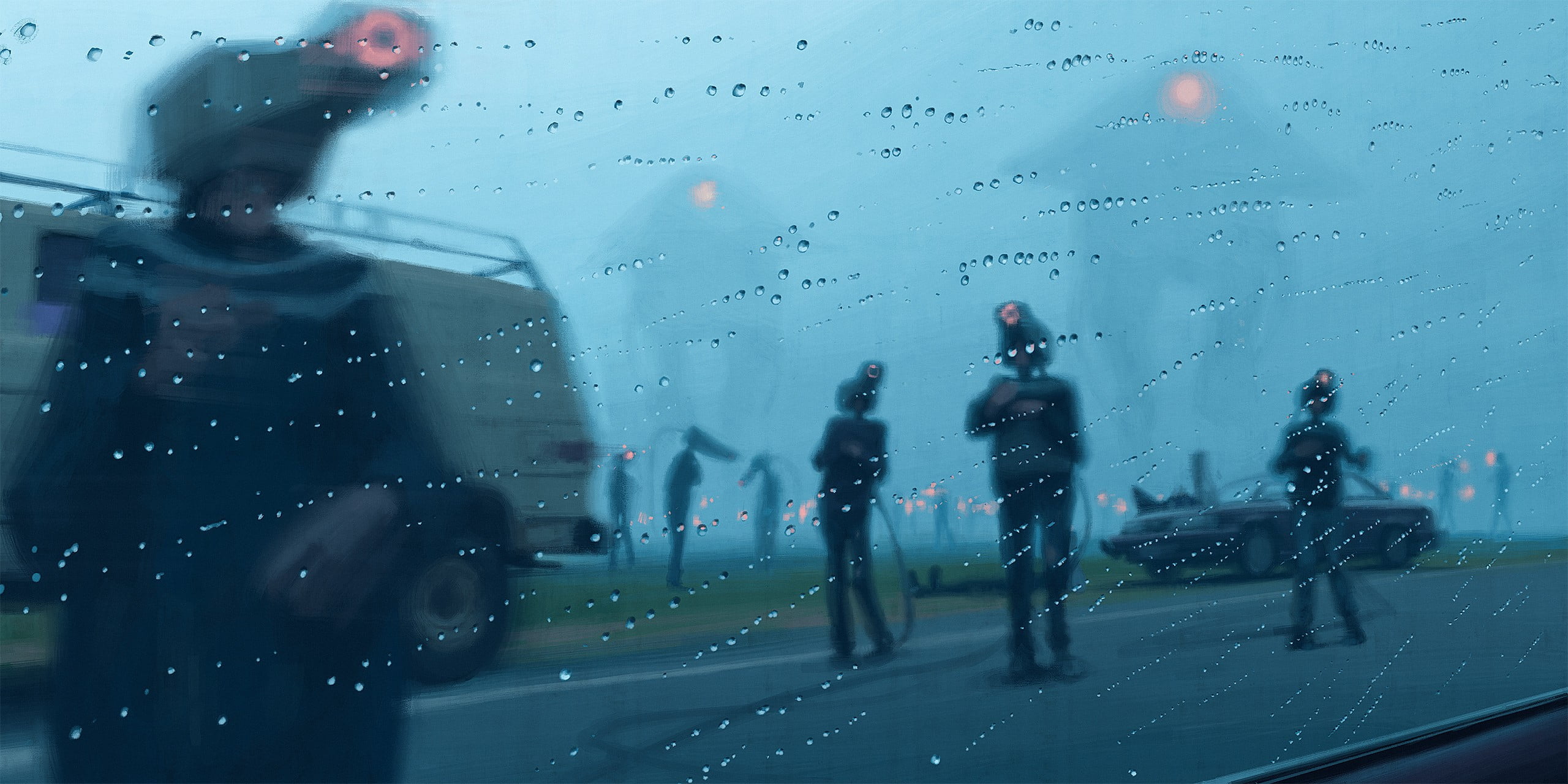 Electric State By Simon Stålenhag - 2560x1280 Wallpaper - teahub.io