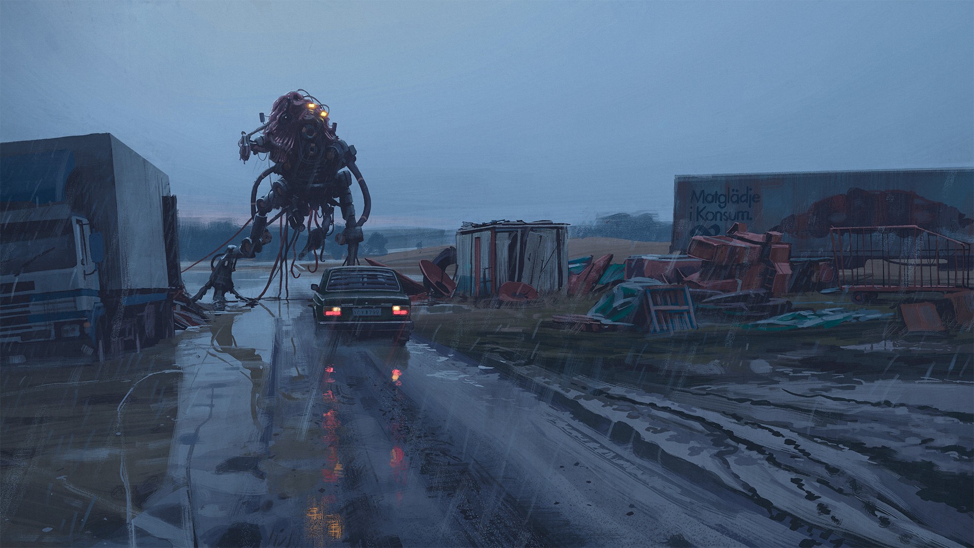 Simon Stålenhag Generation Zero - 1920x1080 Wallpaper - teahub.io