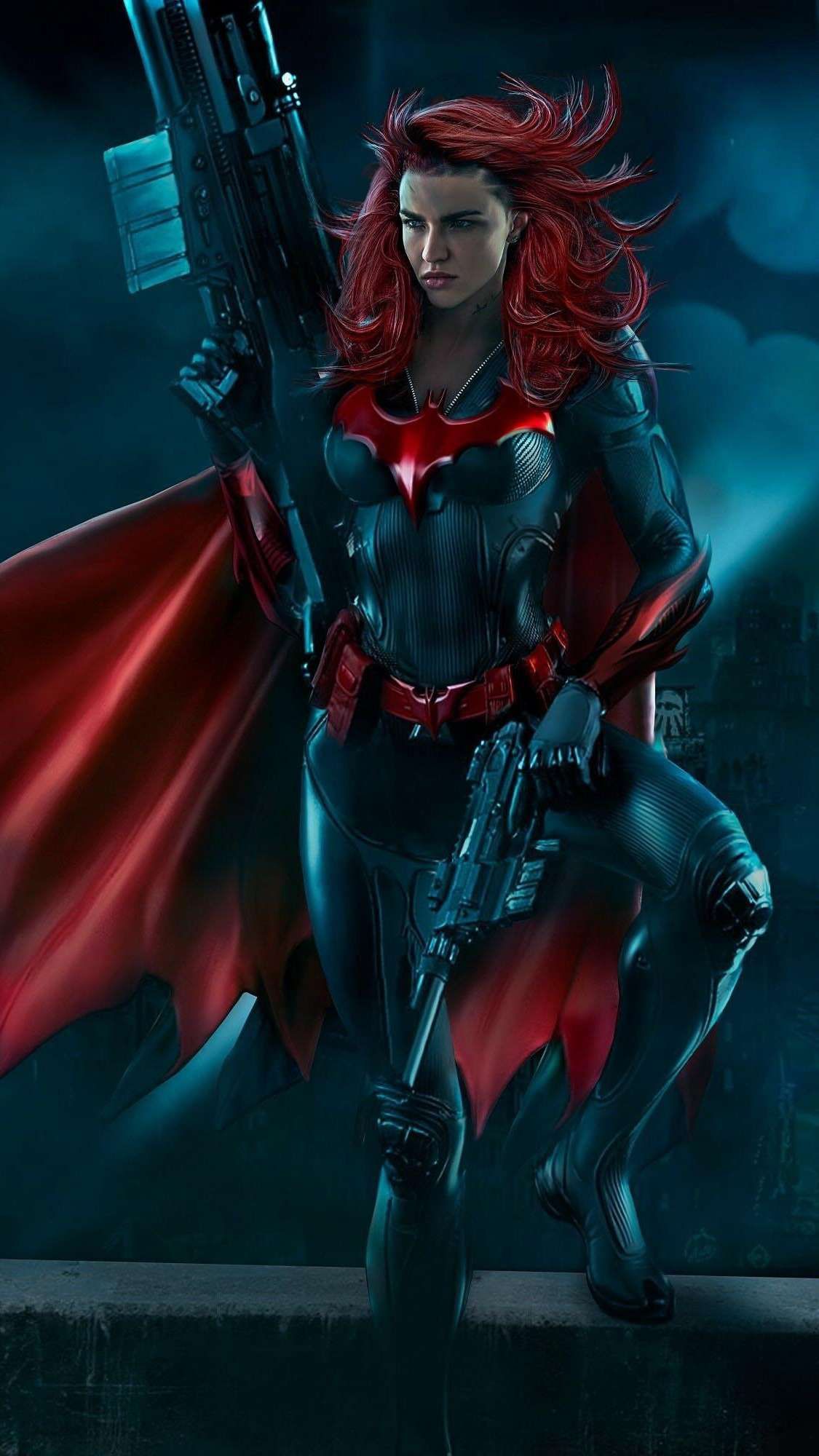 Unmasked Batwoman Kate Kane - 1125x2000 Wallpaper - teahub.io