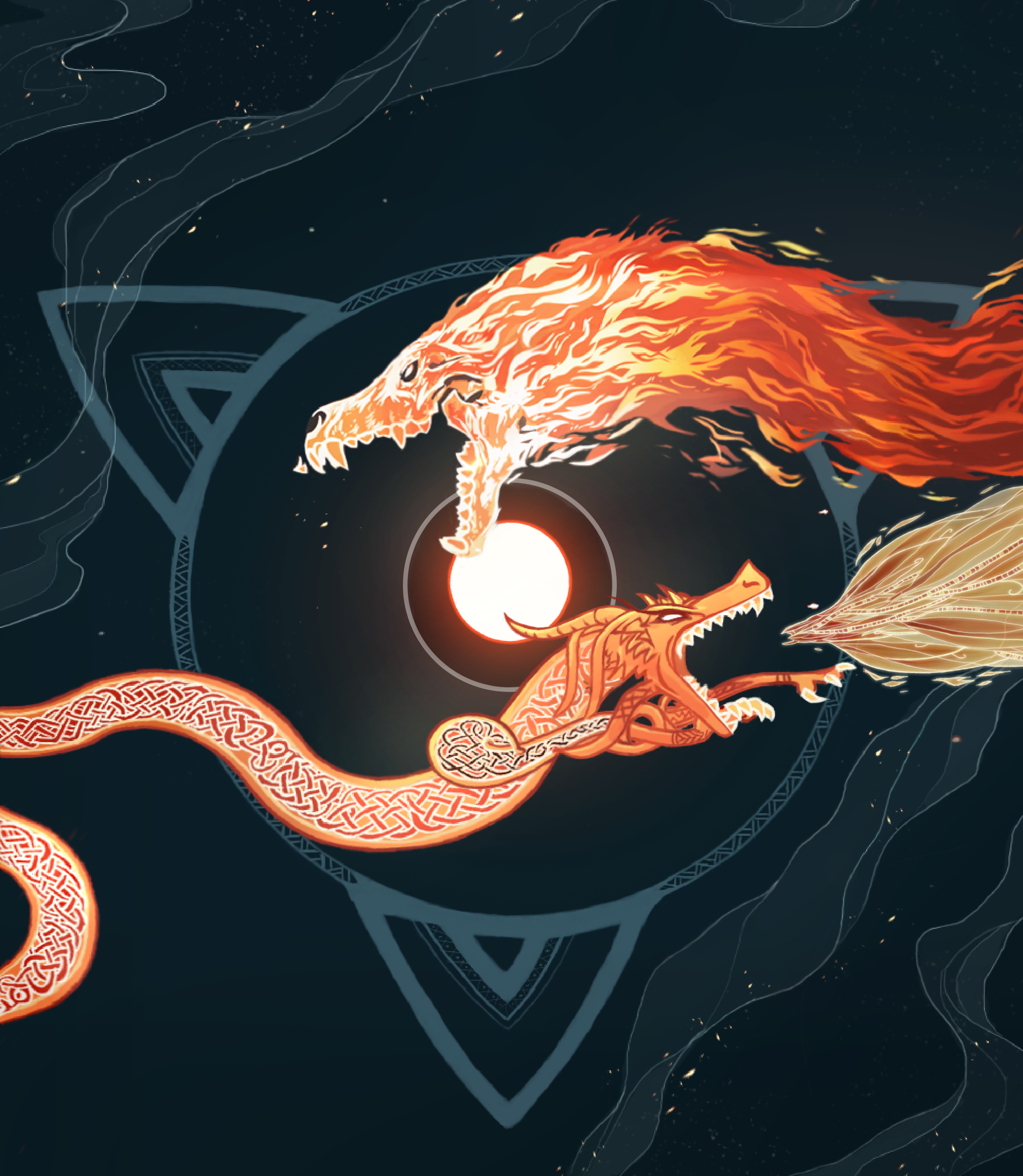 Howl And Dragon Lore - 1856x2133 Wallpaper - teahub.io