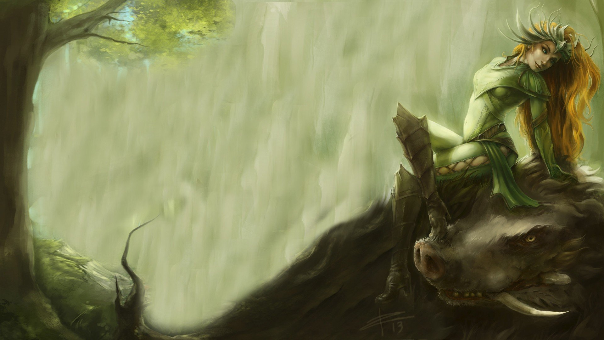 Smite Artemis Fanart - 1920x1080 Wallpaper - teahub.io