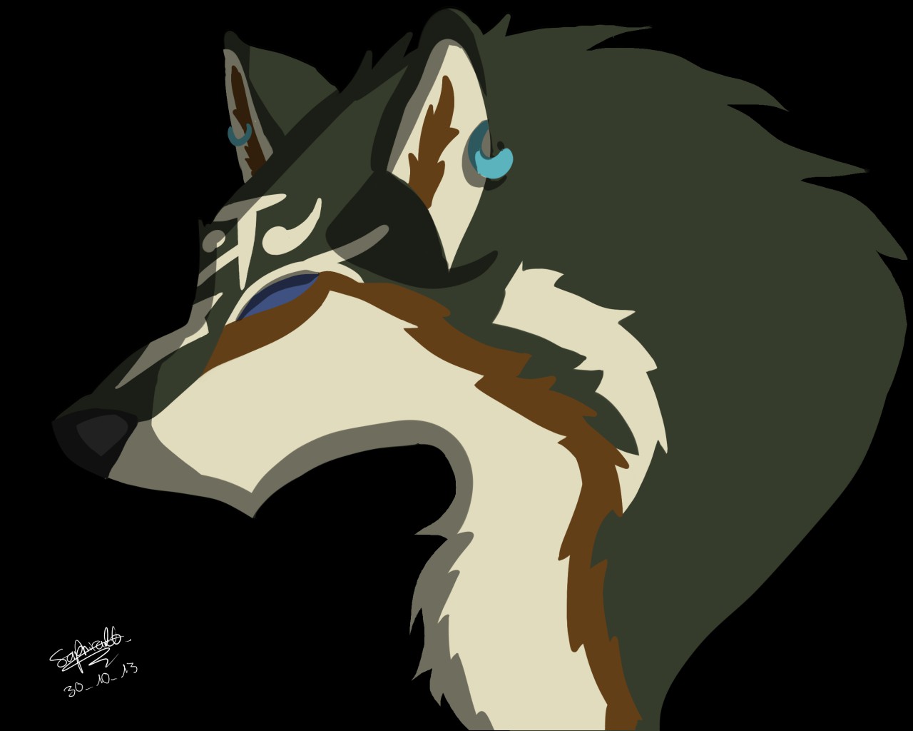 Wolf Link - Illustration - 1280x1024 Wallpaper - teahub.io
