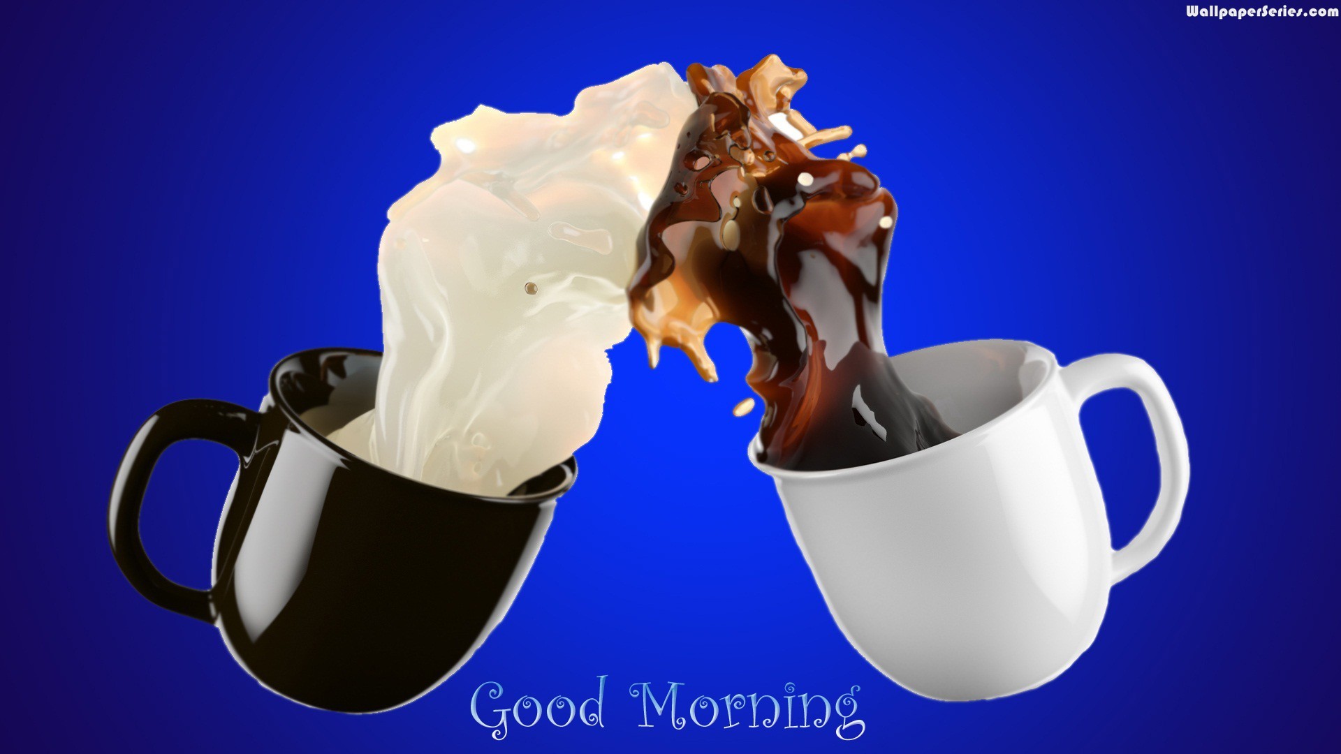 Good Morning Coffee 3d - 1920x1080 Wallpaper - teahub.io