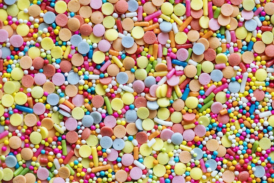 Candy, Sprinkle, Confection, Sugar, Sugary, Sweet, - 910x607 Wallpaper ...