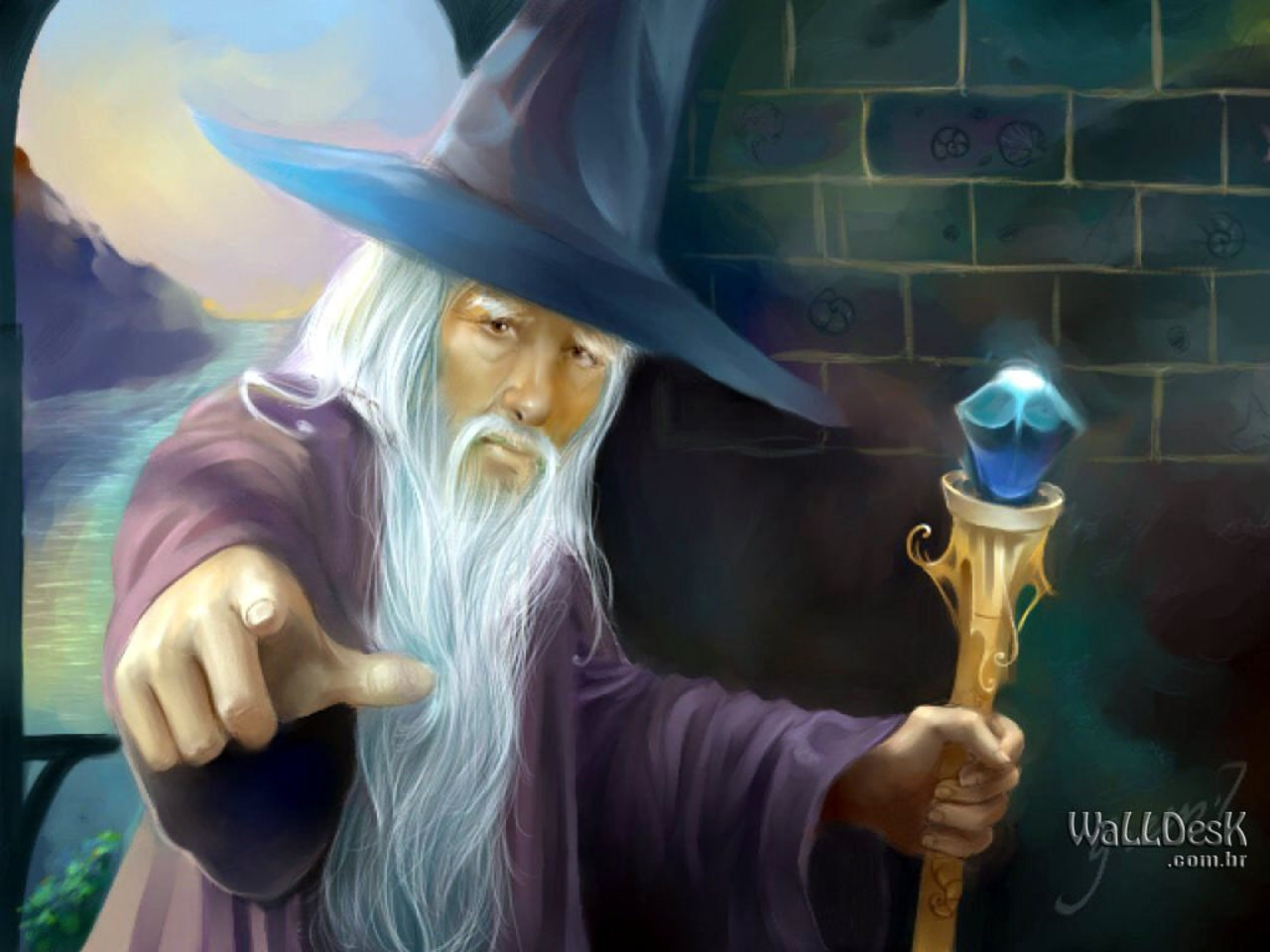 Mago Medieval Wallpaper - Papel De Parede Mago - 1280x960 Wallpaper ...