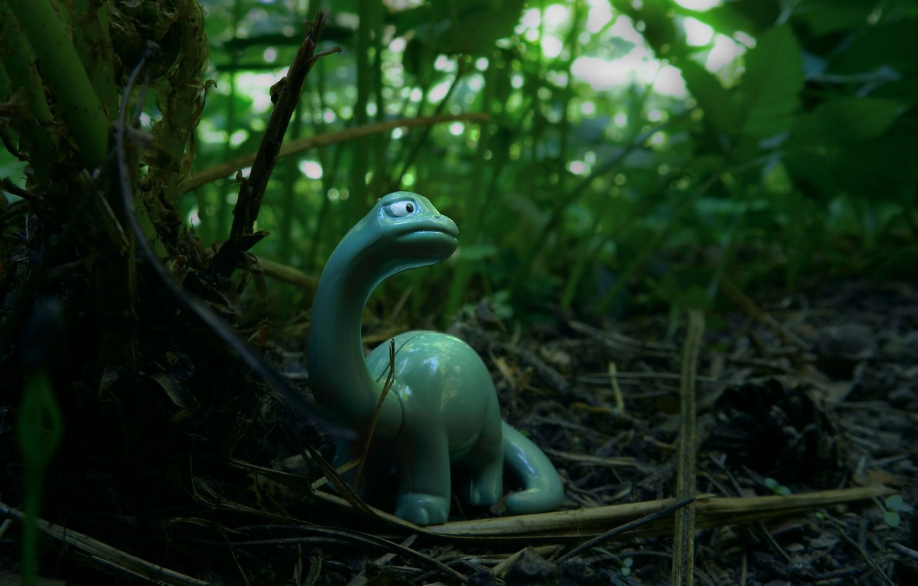 Download Photo Wallpaper Grass, Toy, Green, Neck, Surprise ...