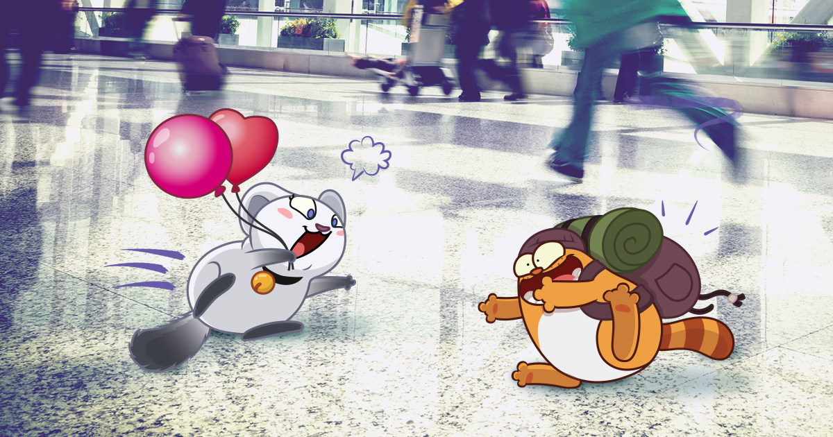 Long Distance Relationship Viber - Cartoon - 1200x630 Wallpaper - teahub.io