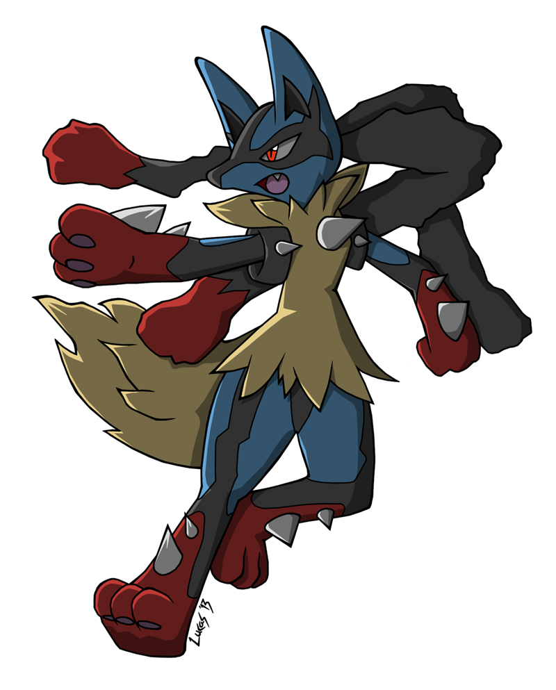 Thumb Image - Pokemon Mega Lucario Png - 800x993 Wallpaper - teahub.io