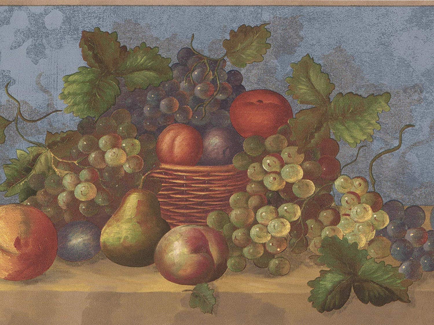 Grapes Kitchen Border - 1500x1124 Wallpaper - teahub.io