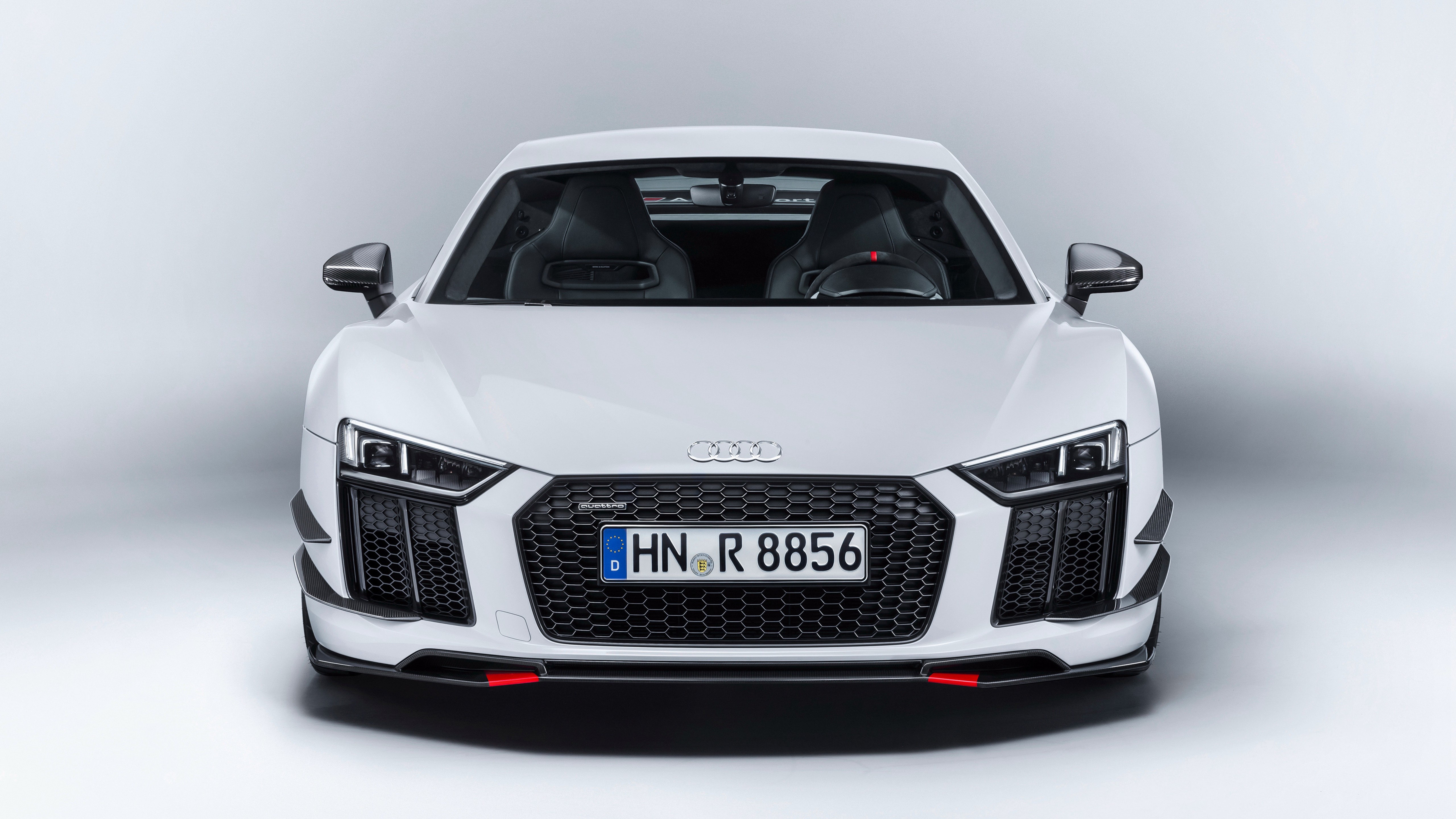 Audi R8 2018 White - 5120x2880 Wallpaper - teahub.io