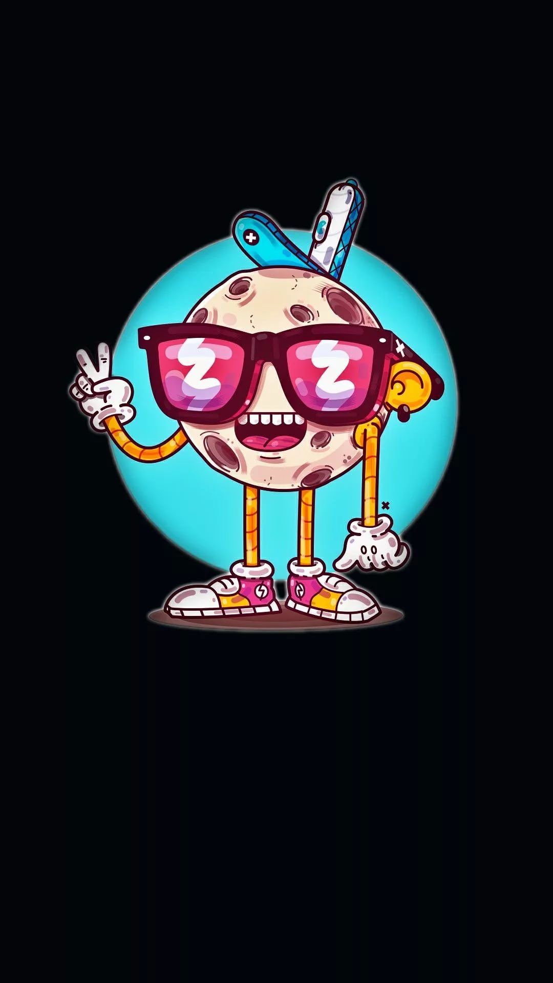 Monster Background Wallpaper For Iphone - Wallpaper - 1080x1920 ...