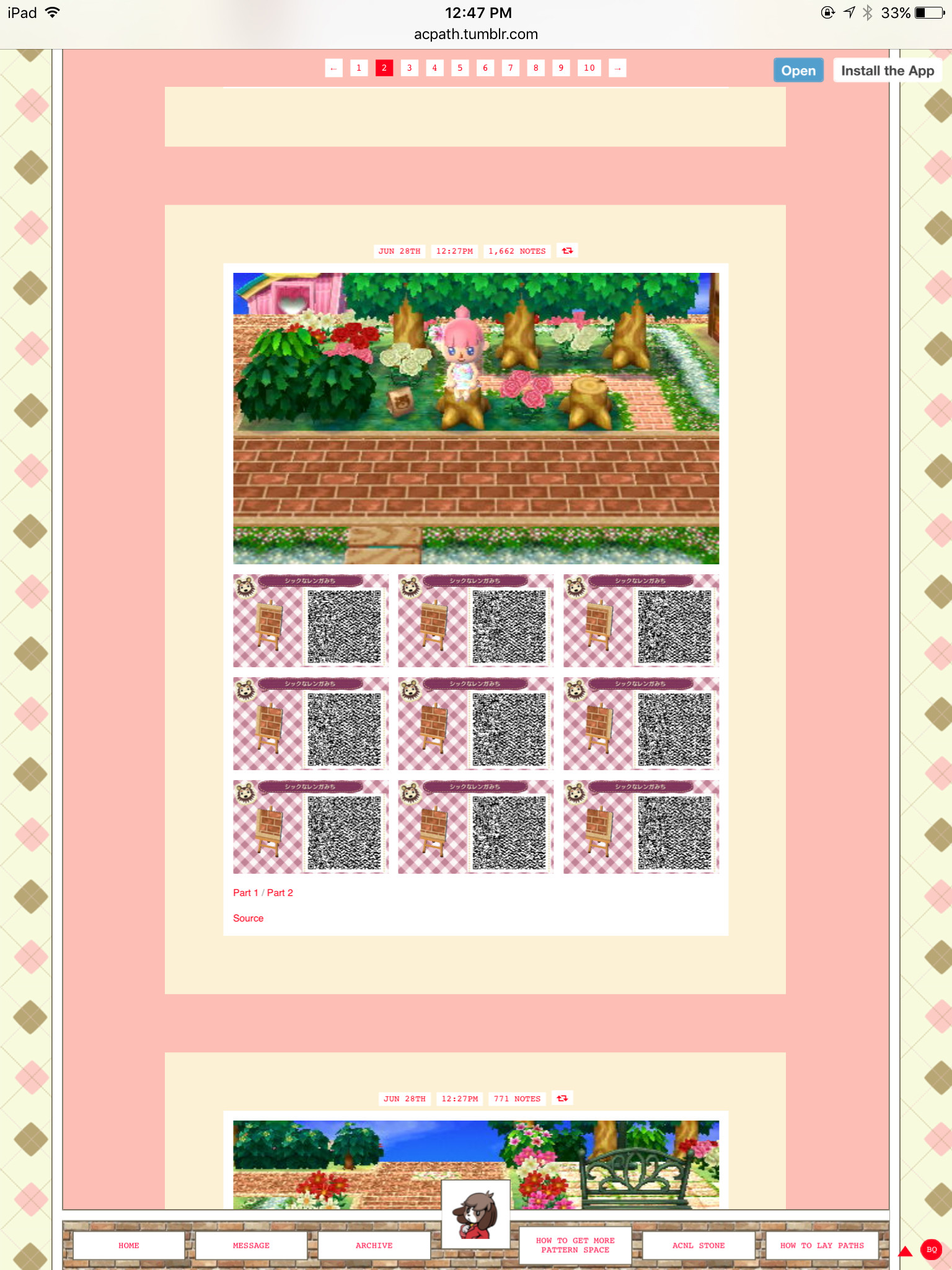 Acnl Brown Path Qr Code - 1536x2048 Wallpaper - teahub.io