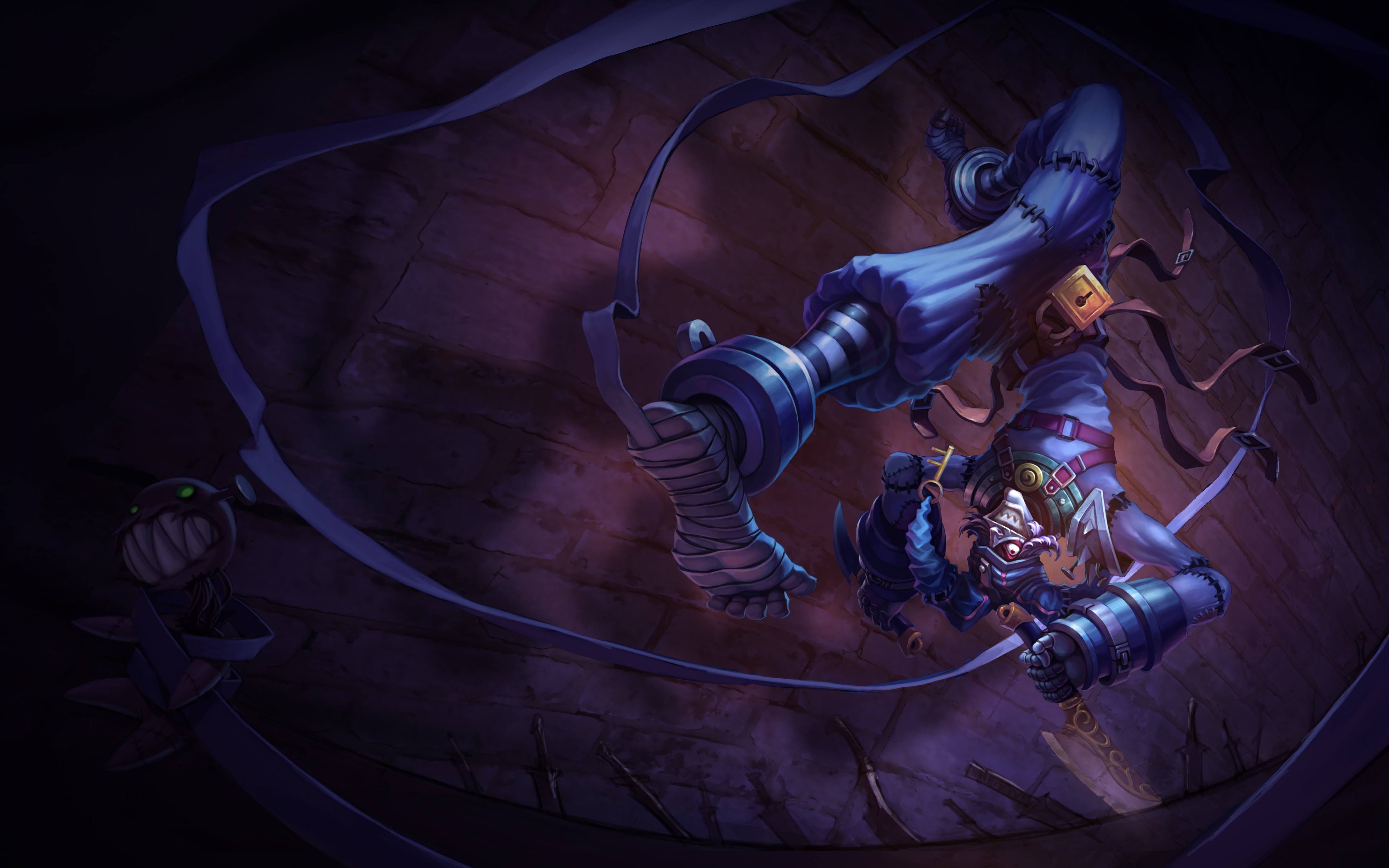 Asylum Shaco Old Splash Art 4k Hd Wallpaper Official - 4800x3000 ...