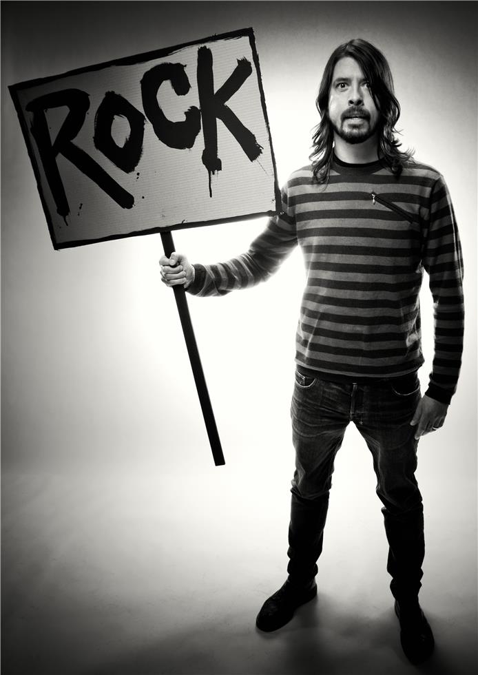 Dave Grohl - Dave Grohl Black And White - 694x980 Wallpaper - teahub.io