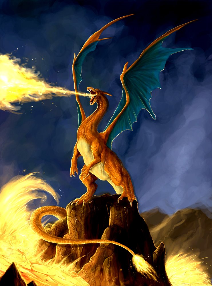 Realistic Charizard - 741x1000 Wallpaper - teahub.io