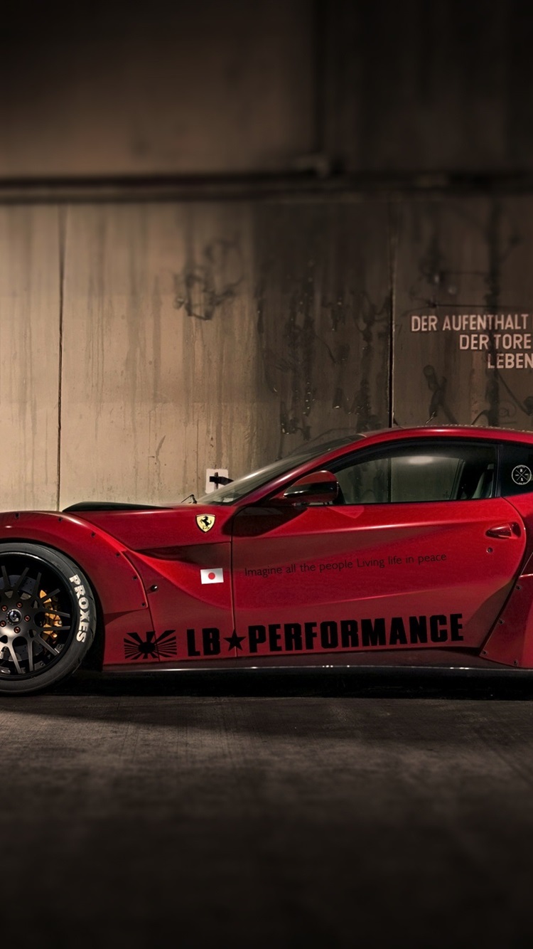 Iphone Wallpaper Ferrari F12 Japan Sport Car - 750x1334 Wallpaper ...