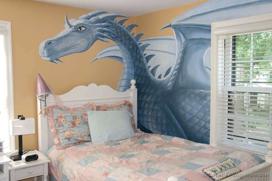 Dragon Bedroom Wall Mural - 950x633 Wallpaper - teahub.io