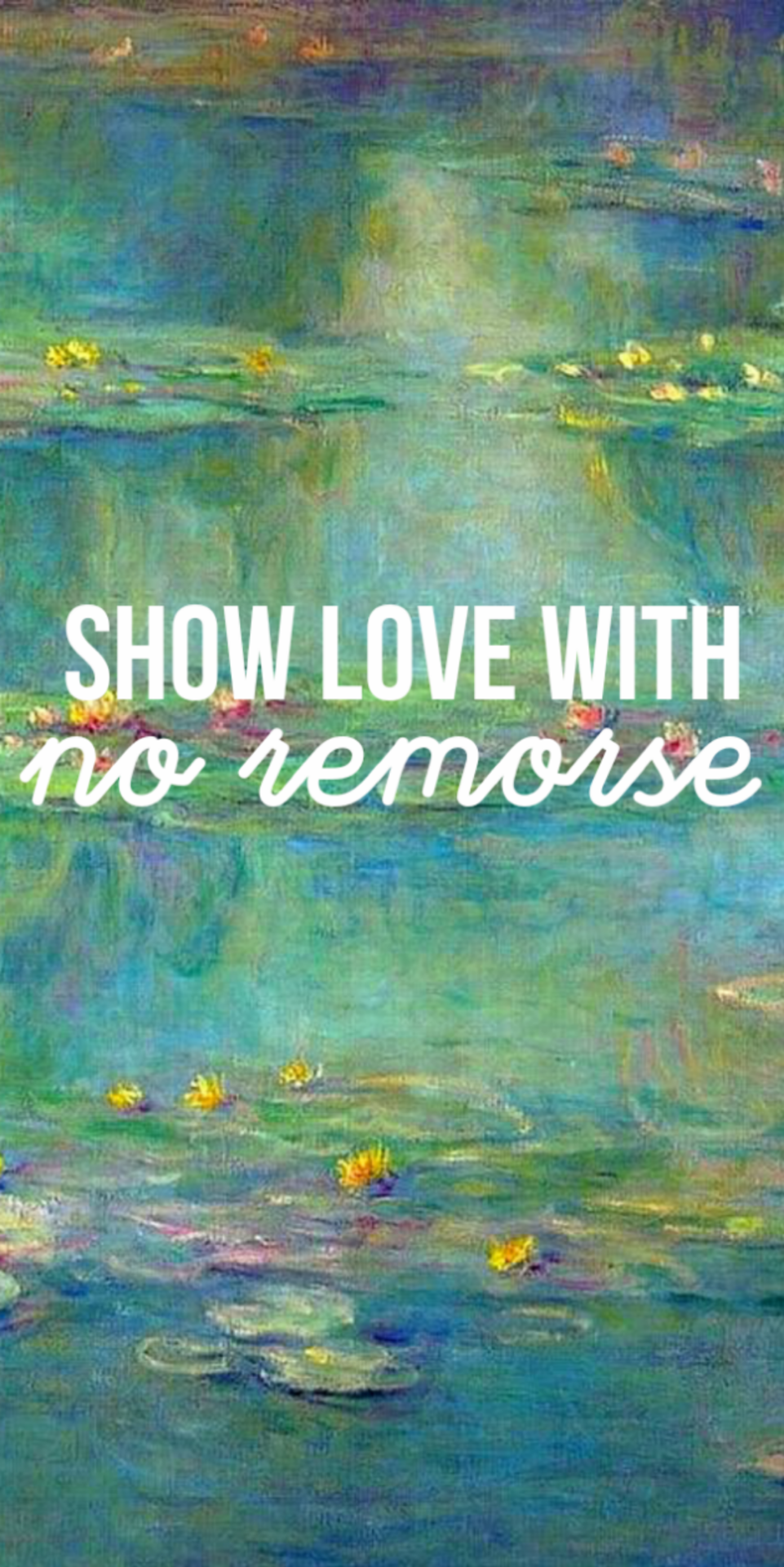 Red Hot Chili Peppers Lyrics X Monet Paintings // Requested - Poster ...