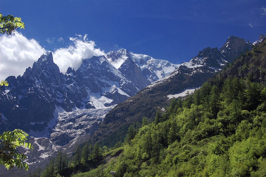 Valle D Aosta, Italian Republic, Switzerland, Piedmont, - Mont Blanc ...