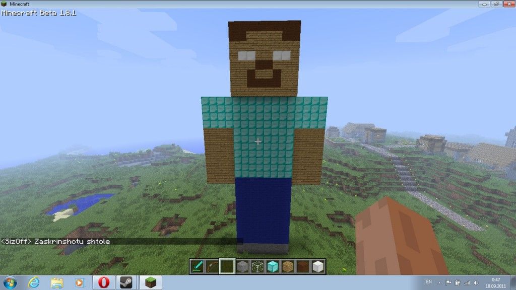 Minecraft Big Steve - 1024x576 Wallpaper - teahub.io