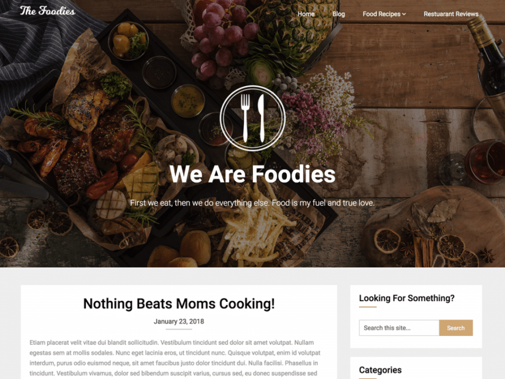 Foodie Wordpress Theme - 1024x768 Wallpaper - teahub.io