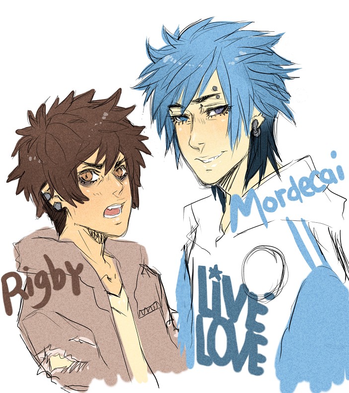 Regular Show, Rigby, And Mordecai Image - Mordecai And Rigby In Real ...