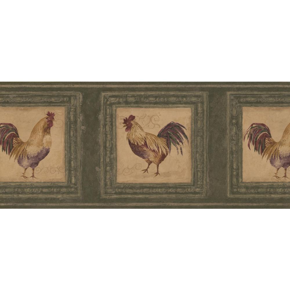 York Wallcoverings Wallpaper Borders Rooster Wallpaper - 1000x1000 ...