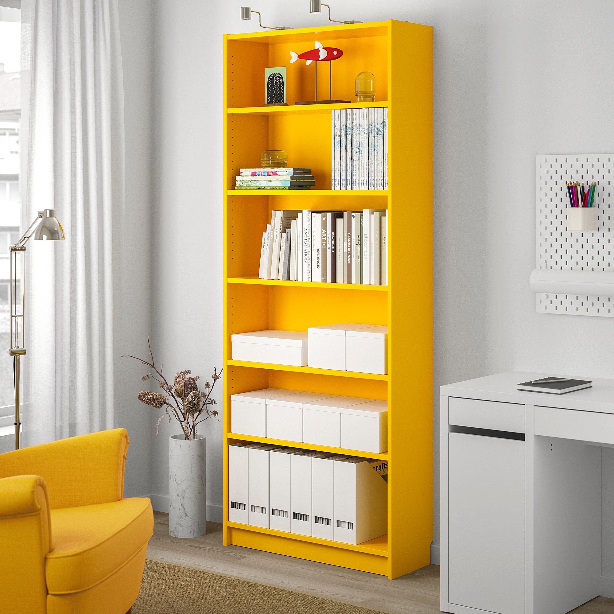 Ikea Billy Yellow - 2000x2000 Wallpaper - teahub.io