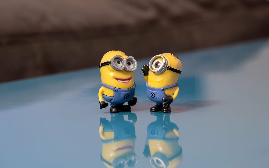 Photo Of Dave Stuart Minions Character, Talking, Smile, - Minion ...