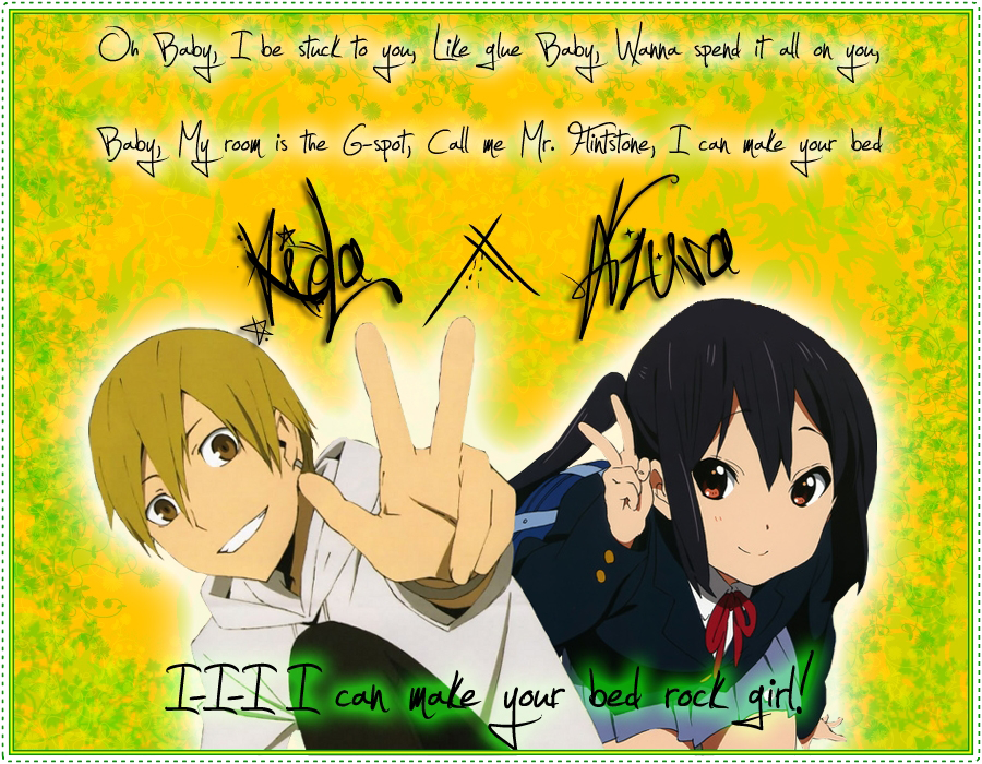 Kida X Azunyan - Cartoon - 900x700 Wallpaper - teahub.io