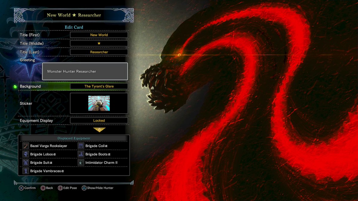 Monster Hunter World Guild Card Titles - 1200x675 Wallpaper - teahub.io