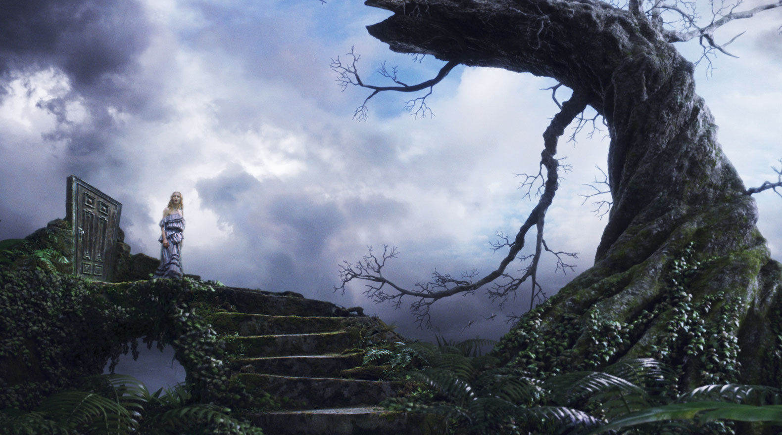 Alice In Wonderland Movie Tree - 1580x880 Wallpaper - teahub.io