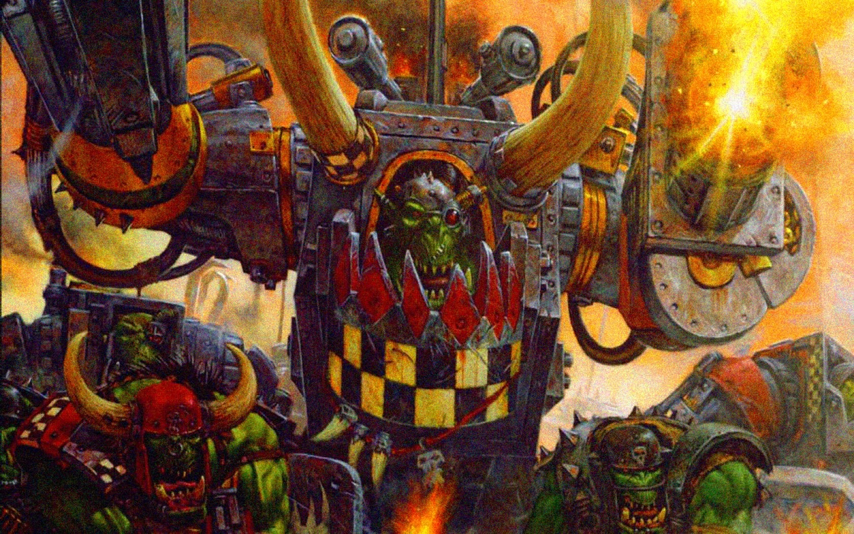 Download 40k Ghazghkull Thraka Art - Teahub.io