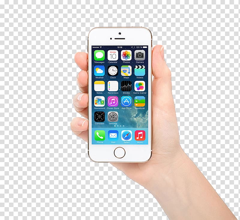 Iphone 5s Iphone Se Apple, Iphone In Hand Transparent - Hand Holding ...
