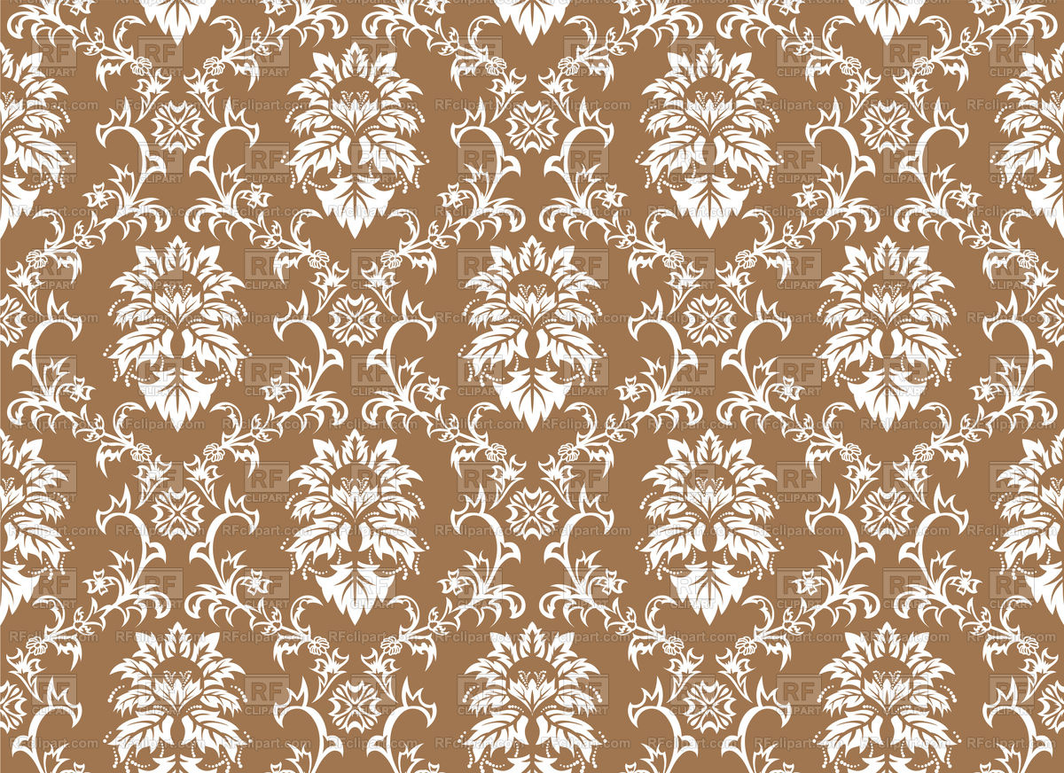 Victorian Wallpaper Brown