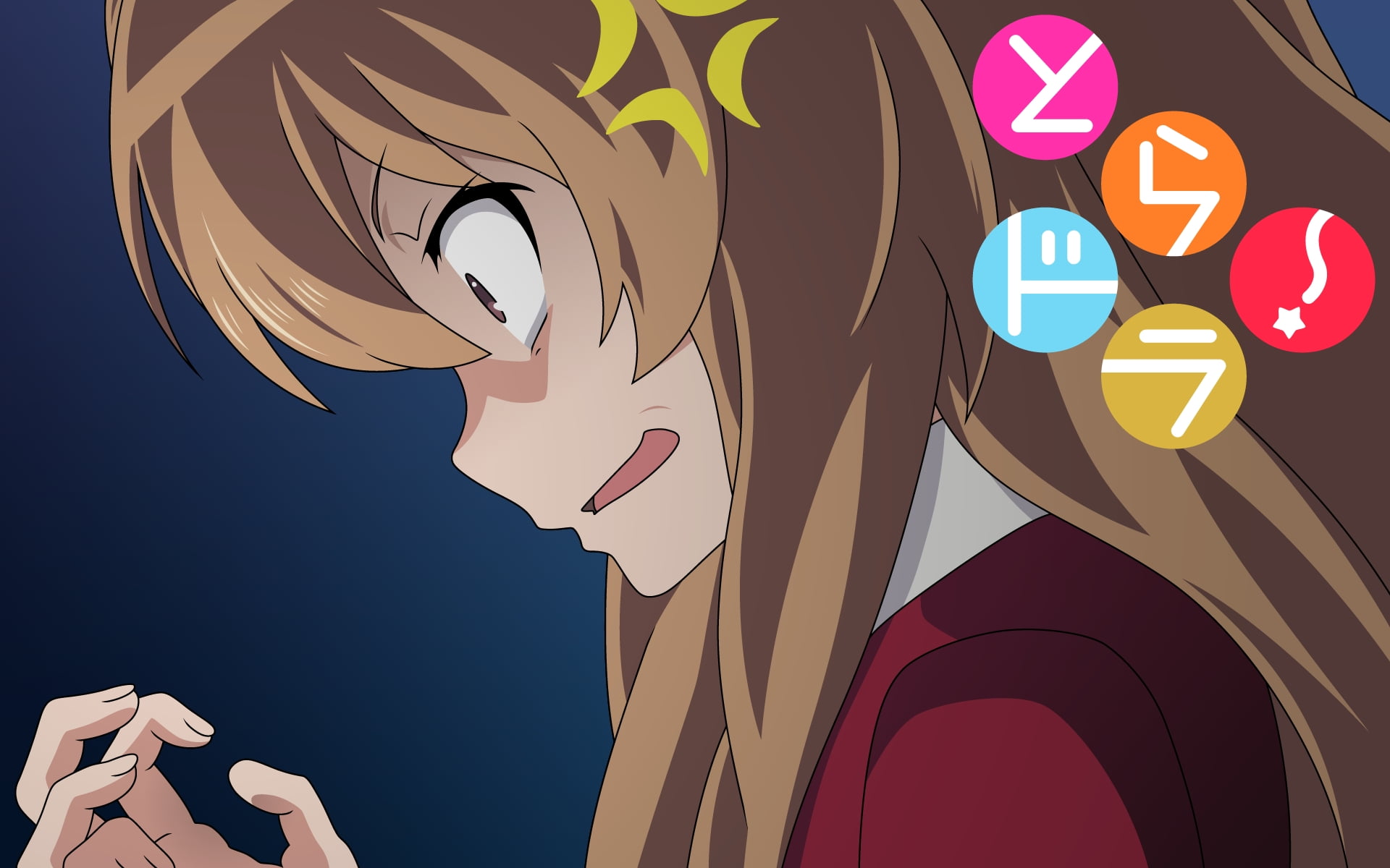 Taiga Aisaka Angry - 1920x1200 Wallpaper - teahub.io