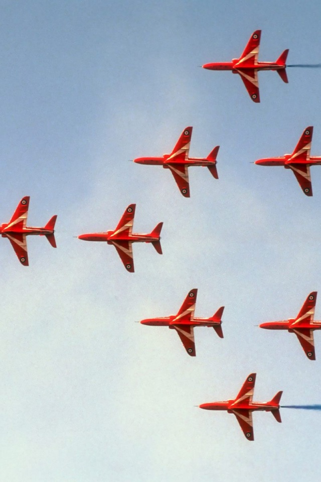 Red Arrows - 640x960 Wallpaper - teahub.io